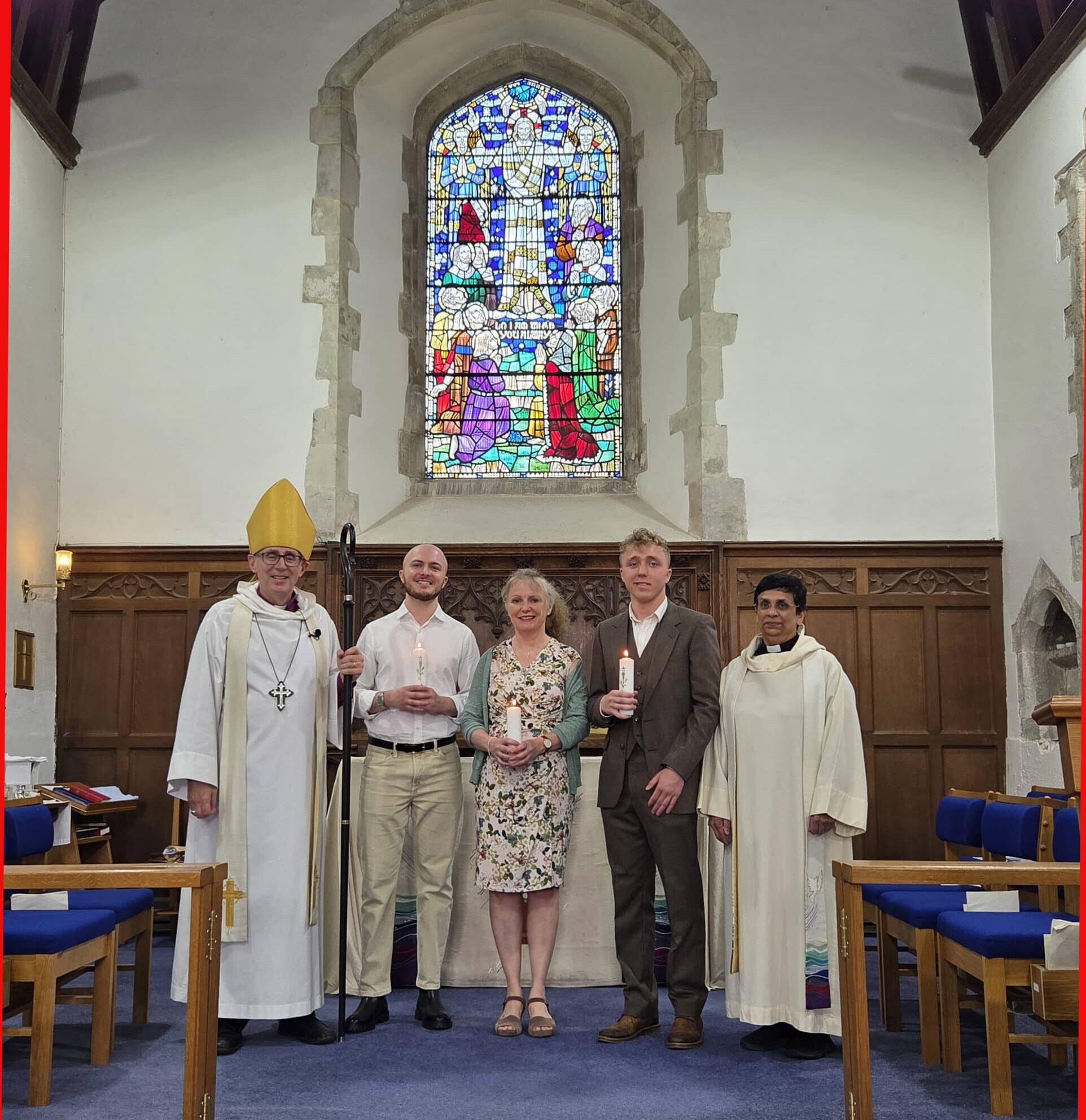 Recent Adult Baptism and Confirmation Service : Keston Parish Church